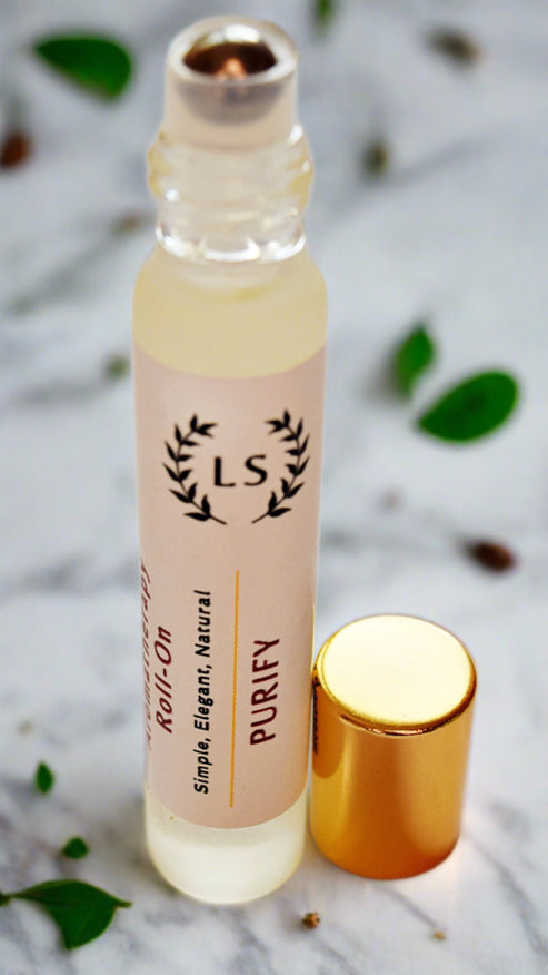 Natural Aromatherapy Perfume Roll-on with Therapeutic Essential Oils ...